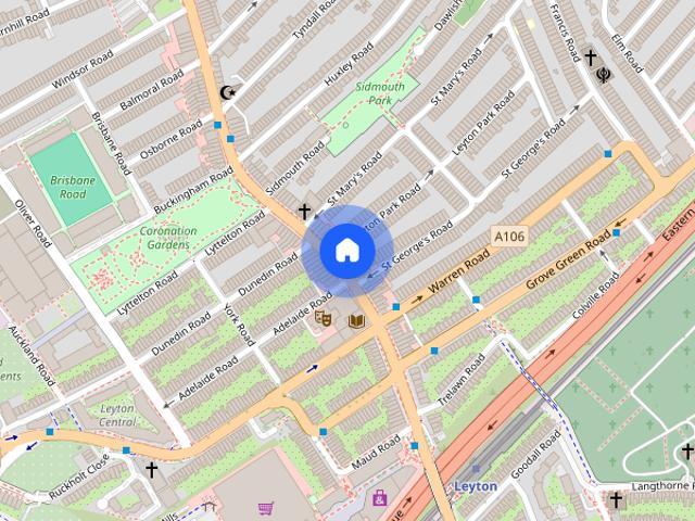 Leyton, by Coronation Gardens, E10