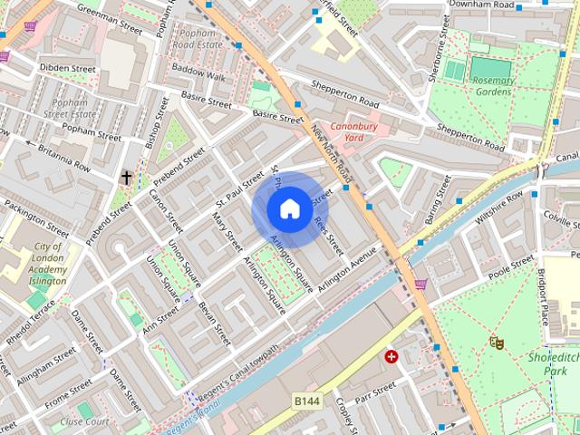 Linton Street, Islington, London, N1