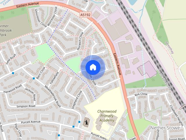 Lincoln Close, Lichfield, Staffordshire, WS13