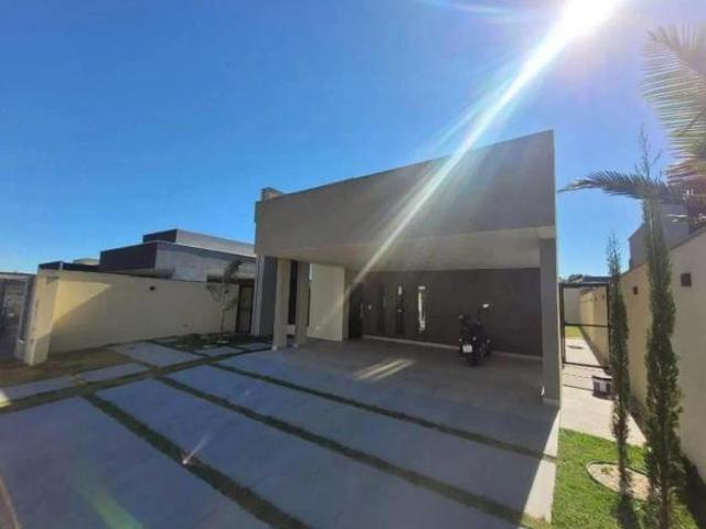 LINDA CASA MODERNA C/ 3 QUARTOS NA PONTE ALTA