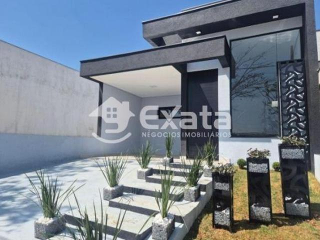 Linda casa nova com fachada moderna para venda 03 quartos 01 suite no Villagio Ipanema I, Zona Norte