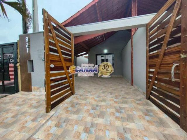 Linda casa nova à venda com Piscina em Mongaguá Bairro Itaoca!
