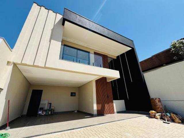 Linda Casa Nova e Moderna Alto Padrão Condomínio fechado Frente ao Taguá parque!