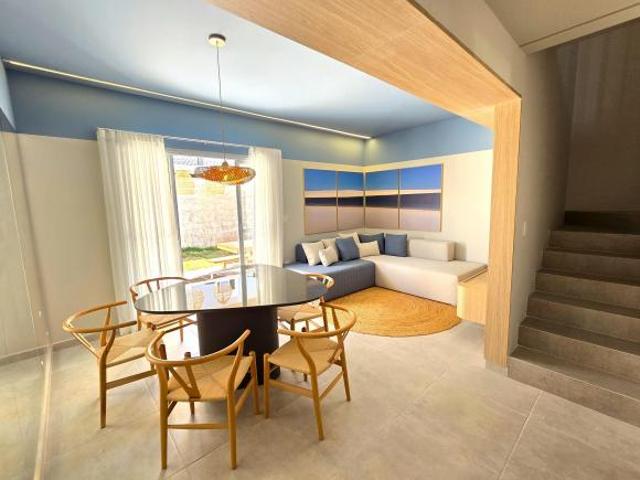 LINDA CASA NOVA MOBILIADA NUNCA HABITADA 3 DORMITORIOS 1 SUITE + QUINTAL GOURMET