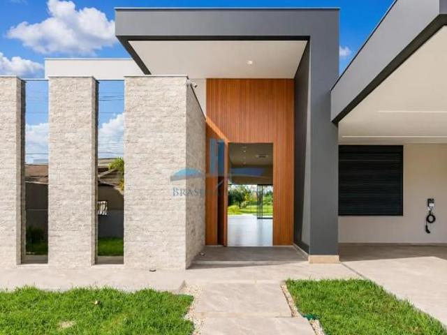 LINDA CASA NOVA MODERNA TÉRREA ! AVALIA PERMUTA