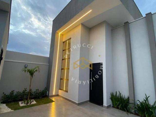 LINDA CASA À VENDA NO PARQUE BELLA VILLE — HORTOLÂNDIA/SP