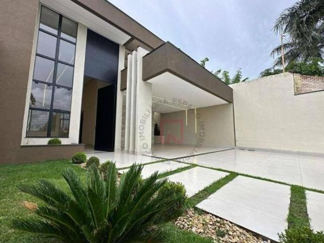 Linda Casa Alto Padrão | 220m² | 3 Suítes | 4 Vagas