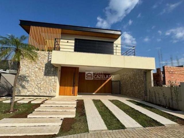 Linda Casa com 4 Suítes à venda, 314 m² por R$ 3.500.000 Condomínio Ecoville Residence Atibaia A