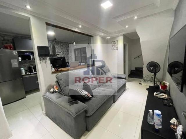 LINDA CASA COM 2 DORMS/3 VAGAS EM CONDOMINIO FECHADO À VENDA NA VILA EMA
