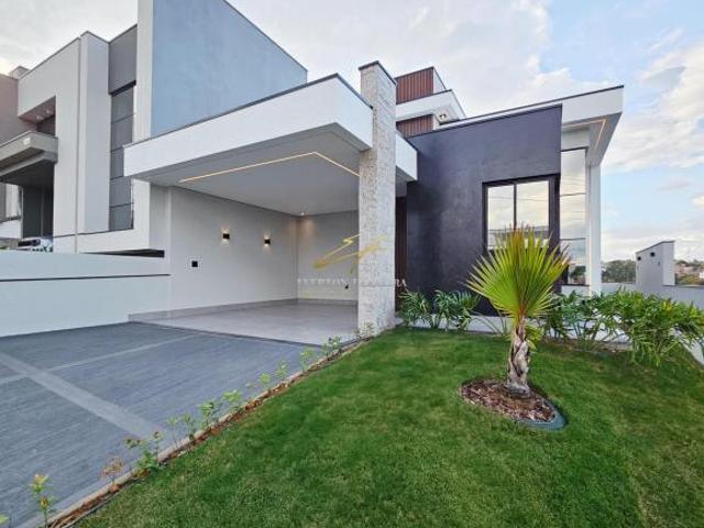 Linda Casa com 3 Dormitórios, sendo 1 Suíte com Closet, Escritório em Indaiatuba