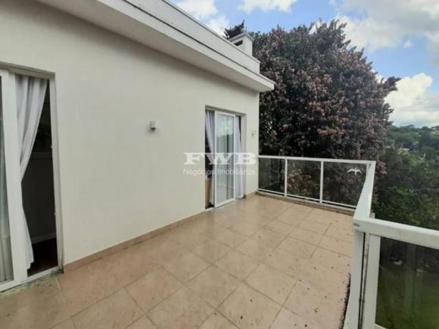 LINDA CASA CONDOMINIO ARUJAZINHO COM 4 SUITES, 6 VAGAS, PISCINA, MOBILIADA