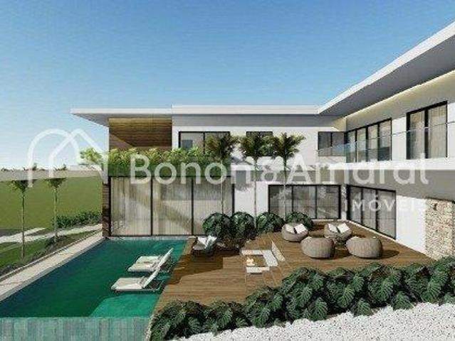 Linda casa de alto padrão com sofisticação e elegância no Residencial Entreverdes no Bairro de Souza