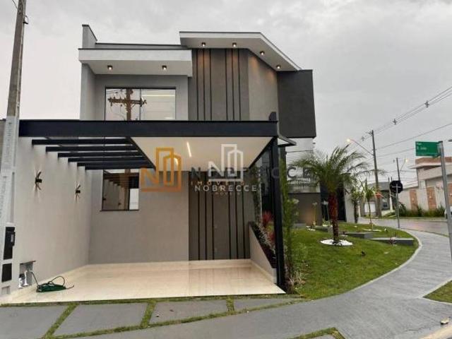 Linda casa de esquina à venda no Condomínio Vila Ytu, Indaiatuba/SP