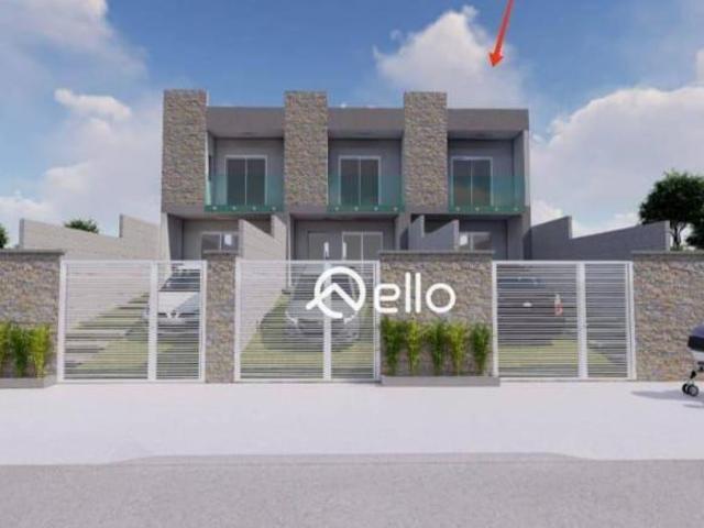 Linda Casa de 2 Andares com 110m² e Área Gourmet com Churrasqueira em Pedro Leopoldo