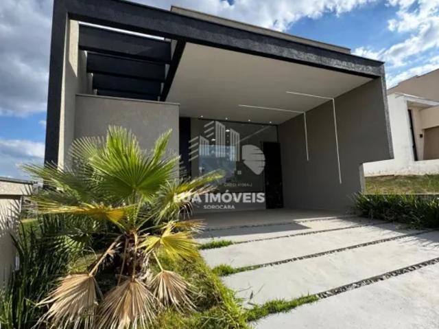 Linda casa térrea para venda, Condomínio Villagio Wanel Sorocaba