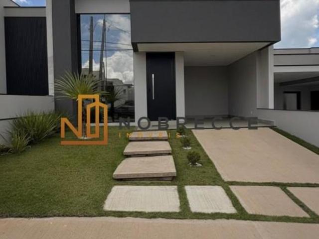 Linda casa térrea à venda no condomínio Gran Reserve, na cidade de Indaiatuba/SP