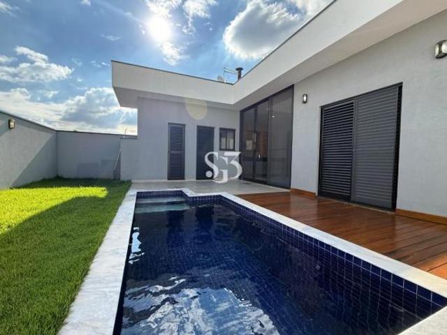 Linda Casa Térrea com 3 Suítes no Swiss Park Campinas SP Condomínio Completo e Acabamento de Alto