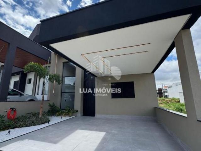 Linda casa térrea a venda Condomínio Horto Villagio, Sorocaba
