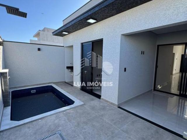 Linda casa térrea a venda Condomínio Horto Villagio, Sorocaba