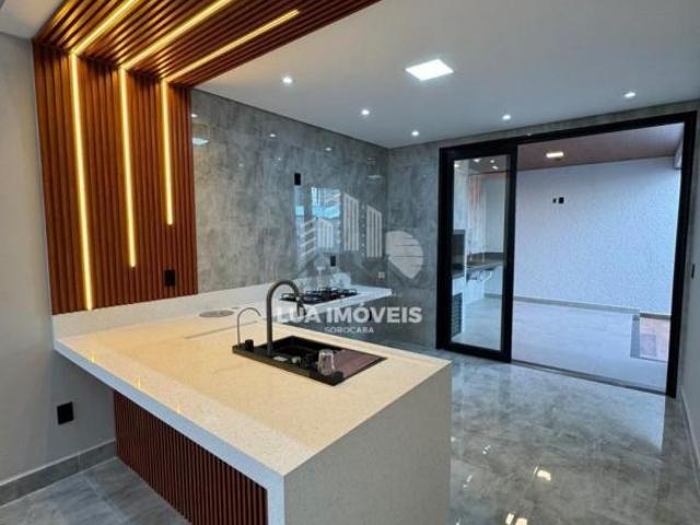 Linda casa térrea a venda Condomínio Horto Villagio, Sorocaba