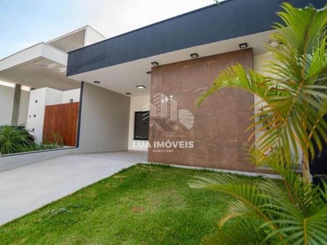 Linda casa térrea a venda Condomínio Terras de São Francisco, Sorocaba