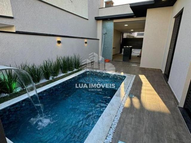 Linda casa térrea a venda Condomínio Terras de São Francisco, Sorocaba