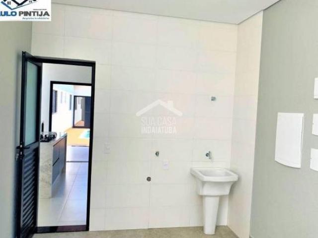 Linda casa térrea com 3 suítes sendo 1 com closet no Park Gran Reserve Indaiatuba