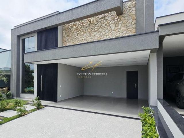 Linda Casa Térrea Condominio Fechado, 3 Suítes, sendo 1 Master, Escritório, Piscina, em Indaiatuba