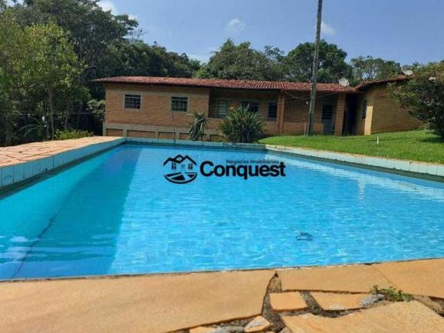 Linda Chácara à Venda em São Joaquim de Bicas/MG | 16.000 m² de Área, Completa Estrutura de Lazer e