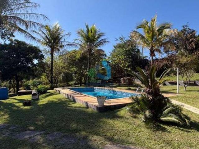 LINDA CHÁCARA – 3.000m² COM ÁREA DE LAZER COMPLETA E MOBILIADA!