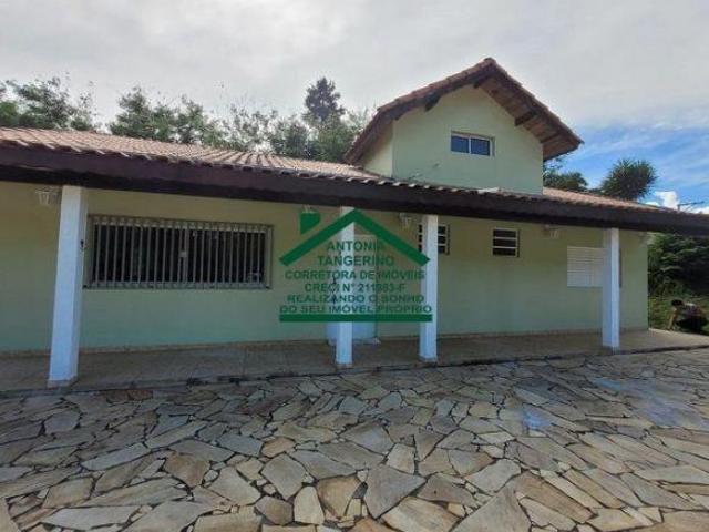 LINDA CHÁCARA 6326M²AT–CASA SEDE 3 DORMS 1 SUÍTE –LAGO–CHÁCARAS COPACO–ARUJÁ/SP