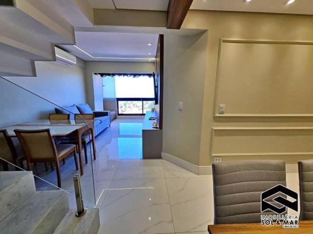 LINDA COBERTURA DUPLEX NA ENSEADA, VISTA MARAVILHOSA!