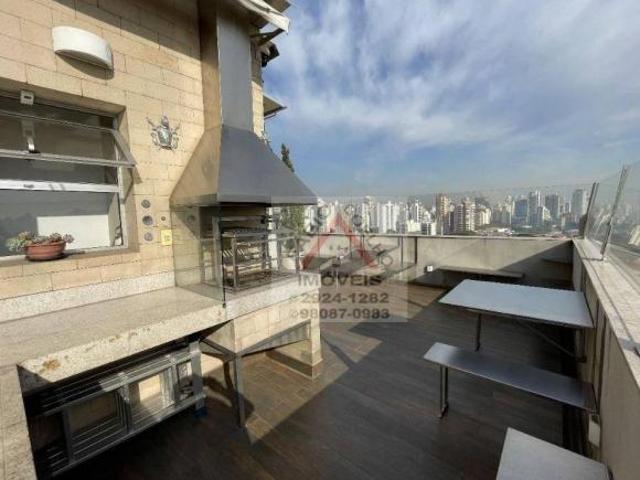 Linda Cobertura duplex com 3 dormitórios à venda, 121 m² Campo Belo São Paulo/SP