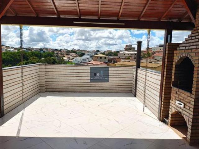 LINDA COBERTURA NO BAIRRO XANGRI LÁ CONTAGEM EXCELENTE ACABAMENTO! SEM ELEVADOR!