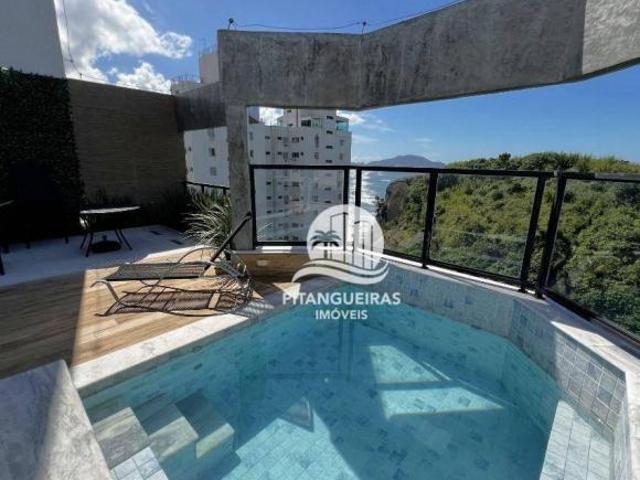 Linda Cobertura reformada com 3 suítes à venda, 260 m² na Praia das Pitangueiras Guarujá/SP