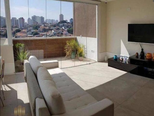 LINDA COBERTURA TODA REFORMADO DE MUITO BOM GOSTO 167 M2 ÚTEIS