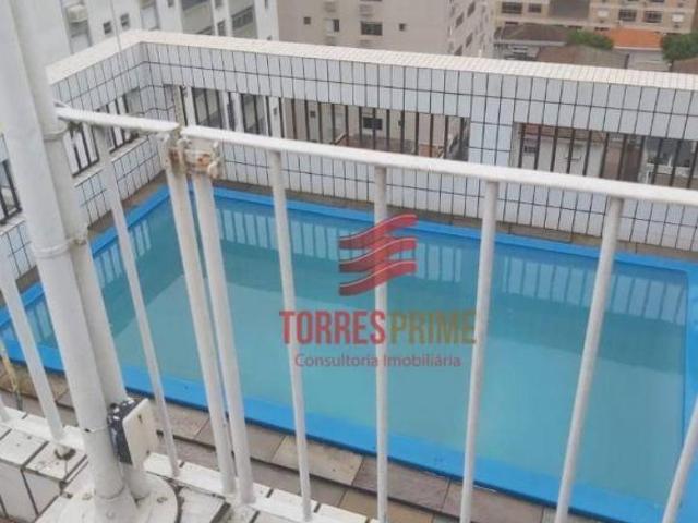Linda Cobertura Tripex com 3 dormitórios, Piscina e 3 Vagas de Garagem no Bairro da Ponta da Praia e