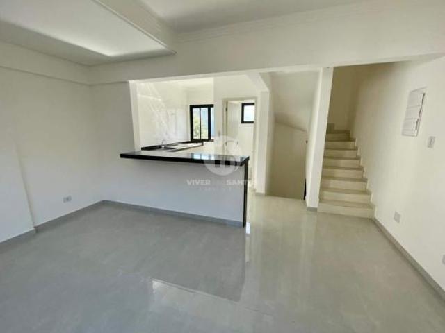 Lindas Casas em Villagio com 2 dormitórios 2 suítes – Novas – à Venda – Macuco – Santos SP
