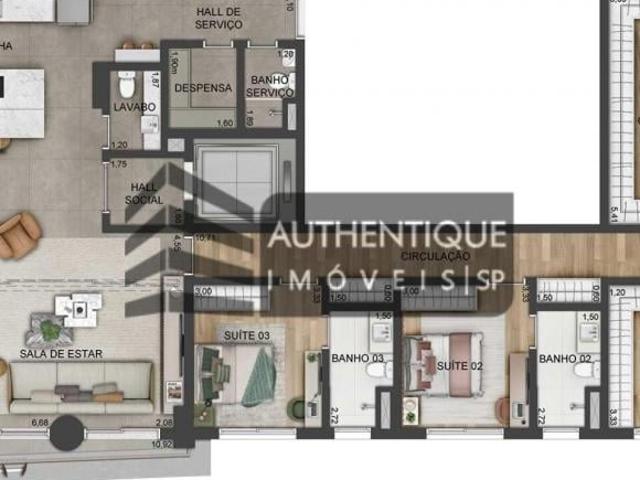 LINDENBERG VISTA BROOKLIN Apartamento à venda no bairro Brooklin Paulista São Paulo/SP, Zona Sul
