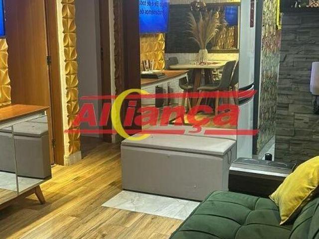 Lindíssimo Apartamento Garden Térreo com Quintal à venda com 78 m² Mikail II GUARULHOS/SP