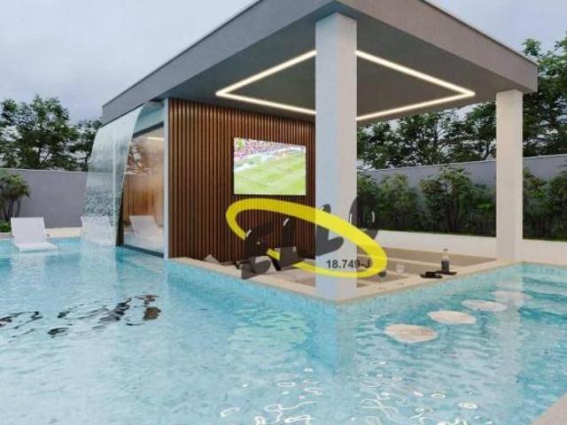 Lindo terreno com 697 m², plano e com fundação já realizada no Condomínio Riviera de Santa Cristina
