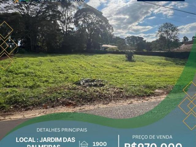 Lindo terreno plano Jardim das Palmeiras