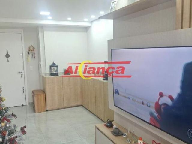 LINDO AP NOVO 68 M2 / 2DORMS / SUITE/ 1 VAGA / GRAM MAIA PIAZZA TOTALMENTE MOBILIADO !