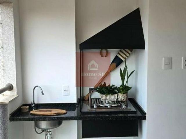 Lindo apartamento 58 m2, 1 dorm. 1ste, 1 vaga. Terraço Gourmet