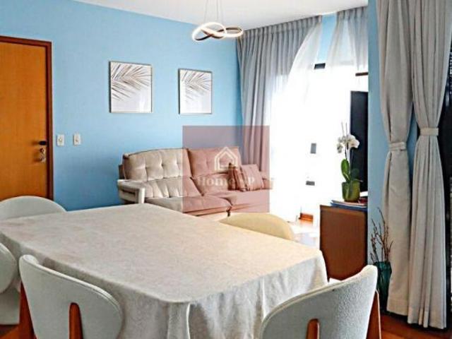 Lindo apartamento, 107 m2, 3 dorms. 1ste, 2 vagas