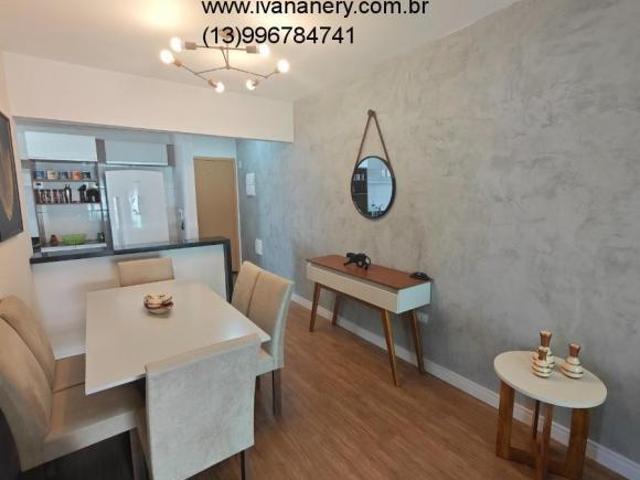 Lindo apartamento 2 quartos, mobiliado, varanda gourmet e lazer Centro de Mongaguá