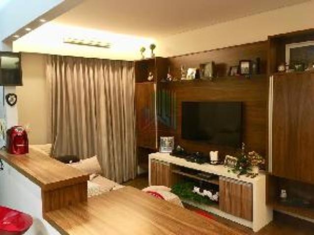 Lindo apartamento todo mobiliado com 2 suítes no Ed. Green View São Carlos imóveis