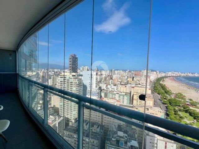 Lindo apartamento vista mar total Unlimited na Pompéia em Santos