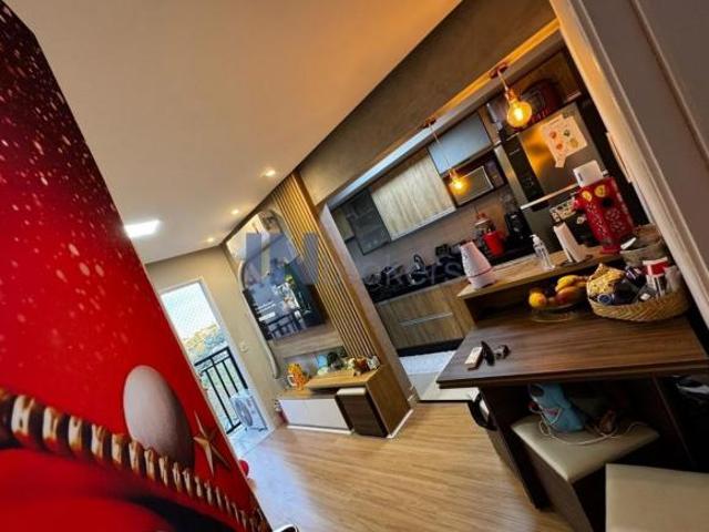 Lindo apartamento à venda no Residencial Paraíso, Várzea Paulista/SP, 52,80m2, 2 dormitórios, todo p