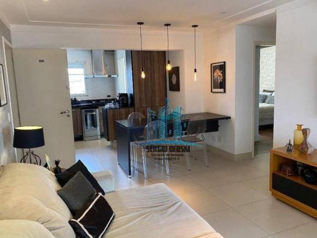 Lindo apartamento à venda, projetado por arquiteto, cozinha conceito aberto, integrada à sala, terra
